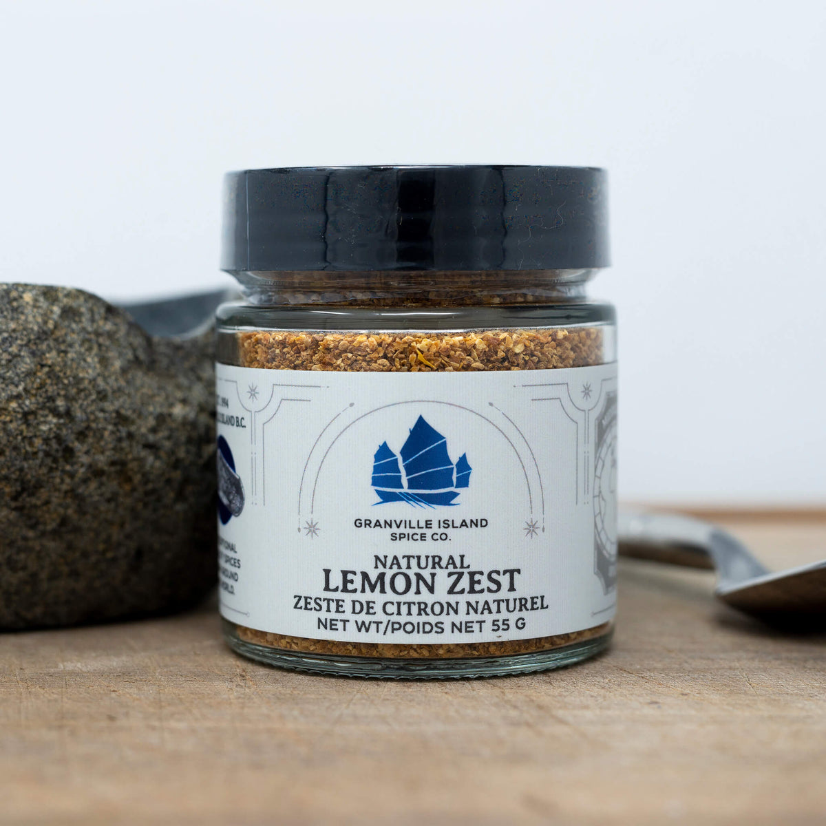 Lemon zest, Natural | Granville Island Spice Co., Vancouver