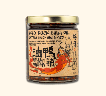 Holy Duck Chili Oil Extra Ducking Spicy — Granville Island Spice Co.
